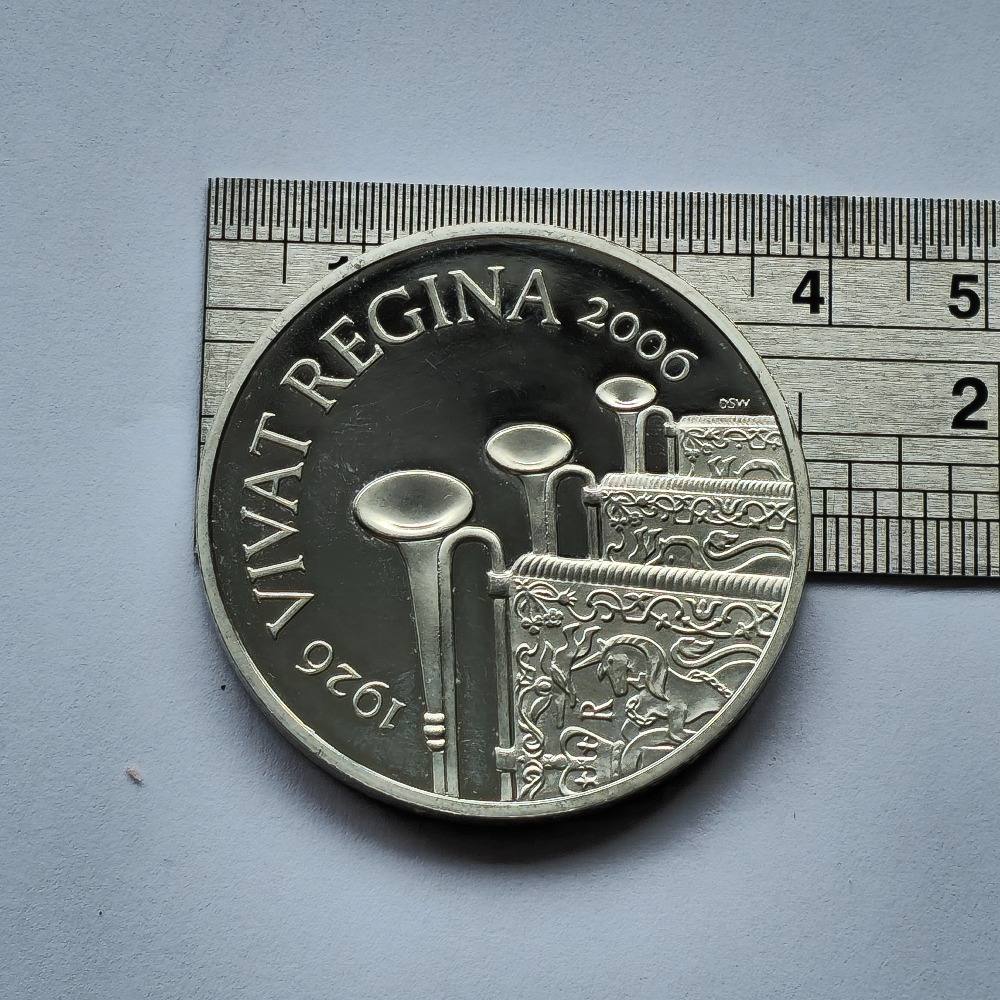 Pre-owned 925 Silver 1926 Vivat Regina 2006 Coin - Own4Less